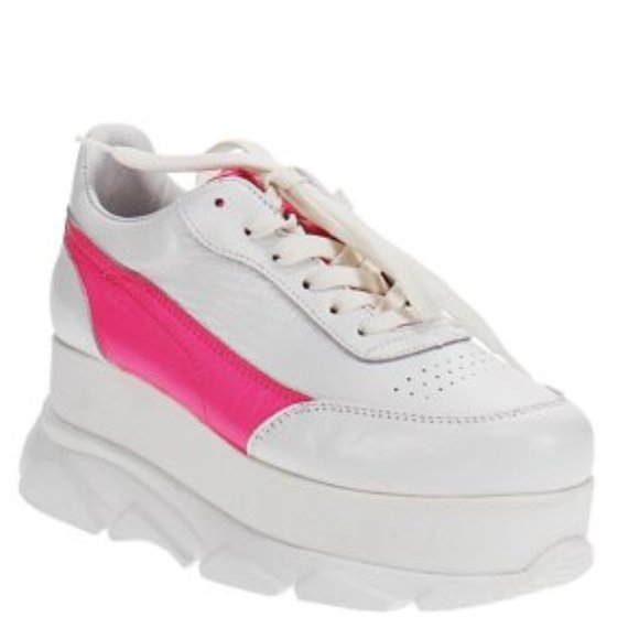 Joshua Sanders | Shoes | Joshua Sanders Zenith Platform Wedge Sneakers ...